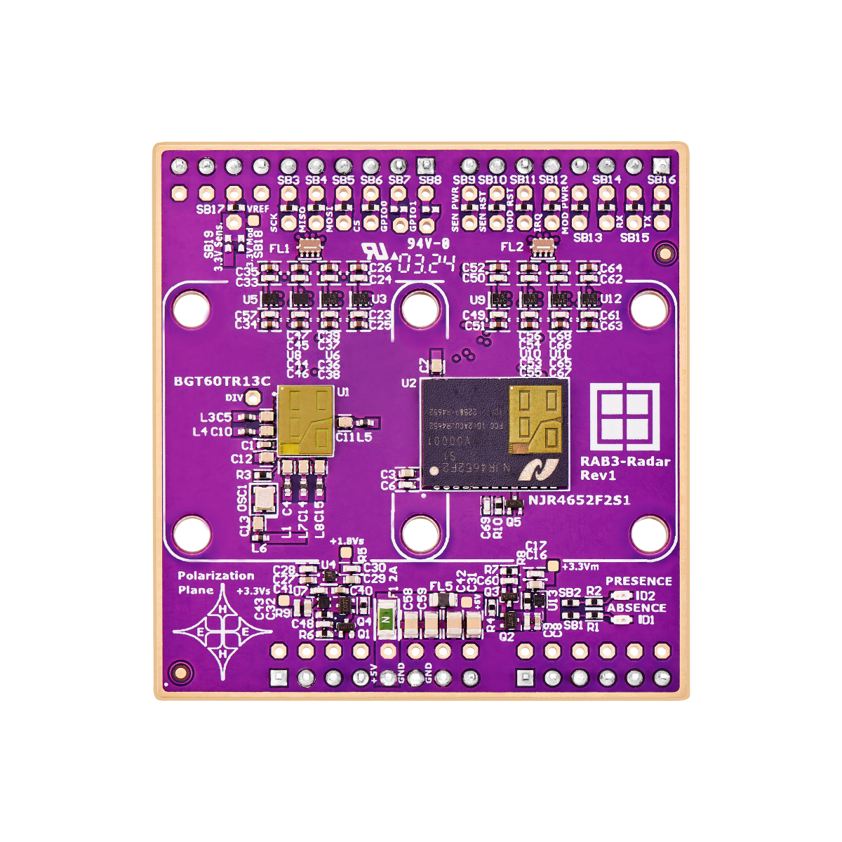 Rutronik Adapter Board – RAB3 for Radar