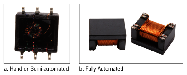 Ethernet transformers: High quality due to automated production