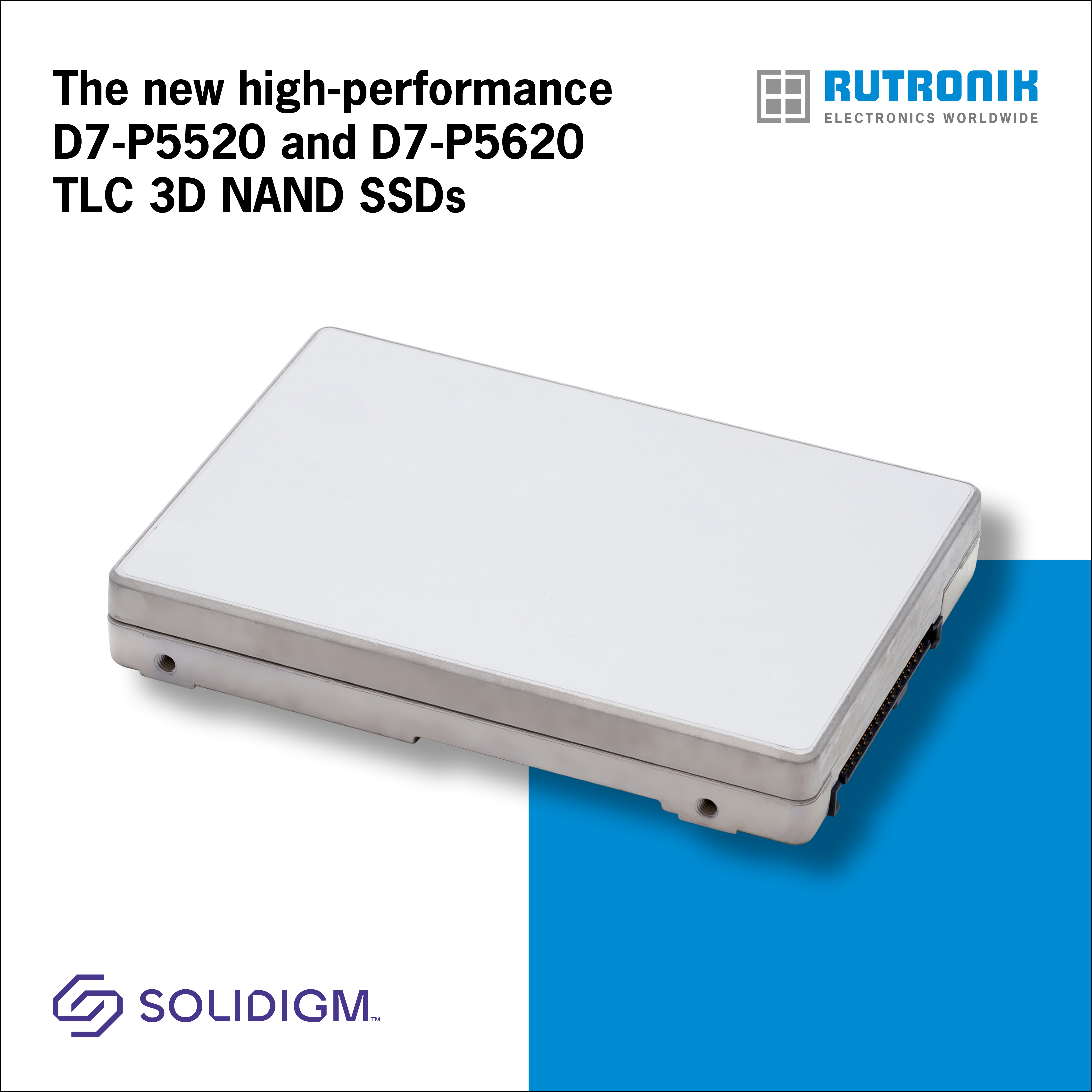 Most advanced storage technology: High-performance TLC 3D NAND SSDs ...