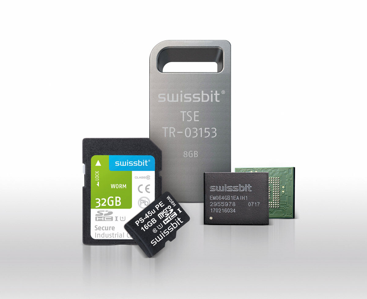 Memory cards for data protection - Protect data with Swissbit