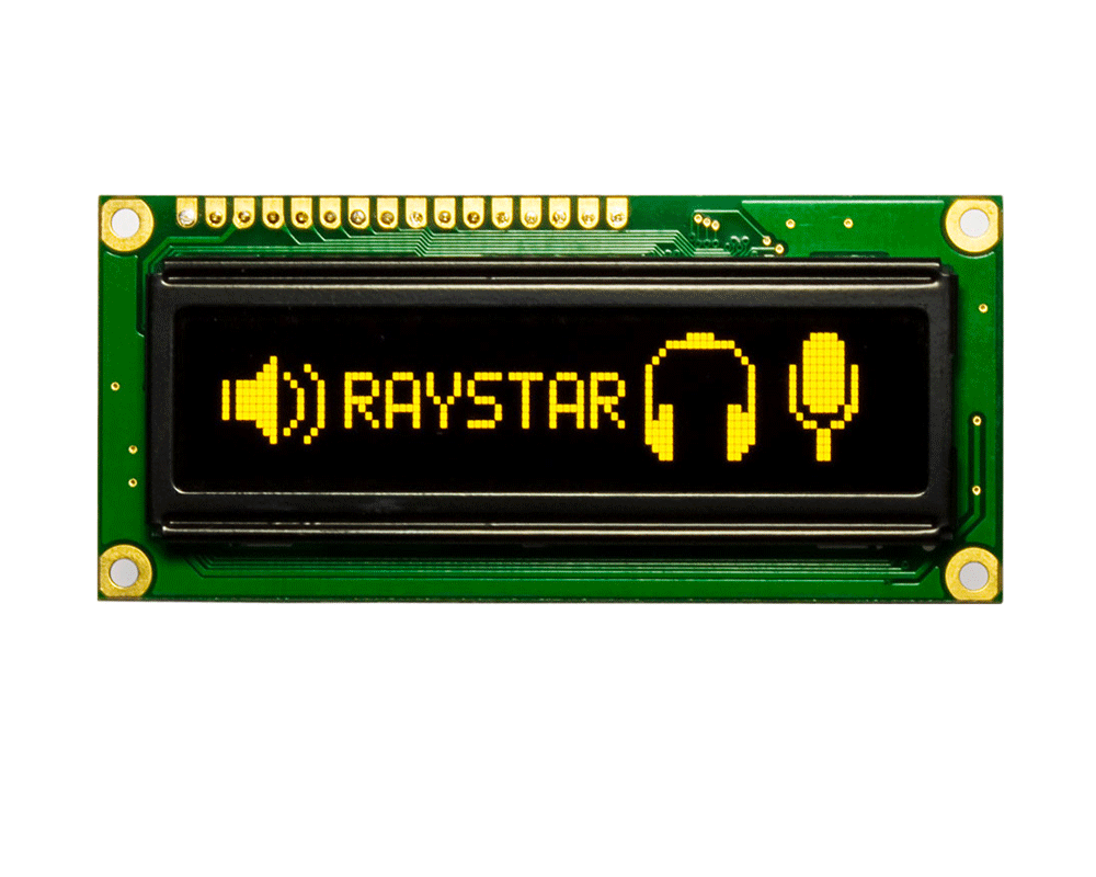 A world of contrasts and colors: Passive Matrix OLEDs